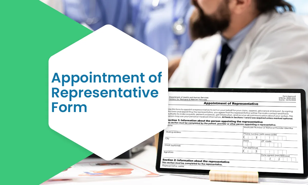 Appointment Of Representative (AOR) Form In Medical Billing